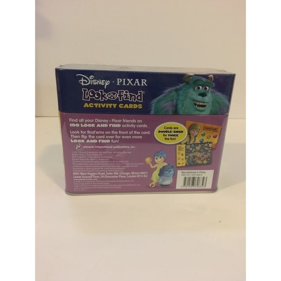 Pixar | Toys | Disney Pixar Look And Find Activity Card | Poshmark